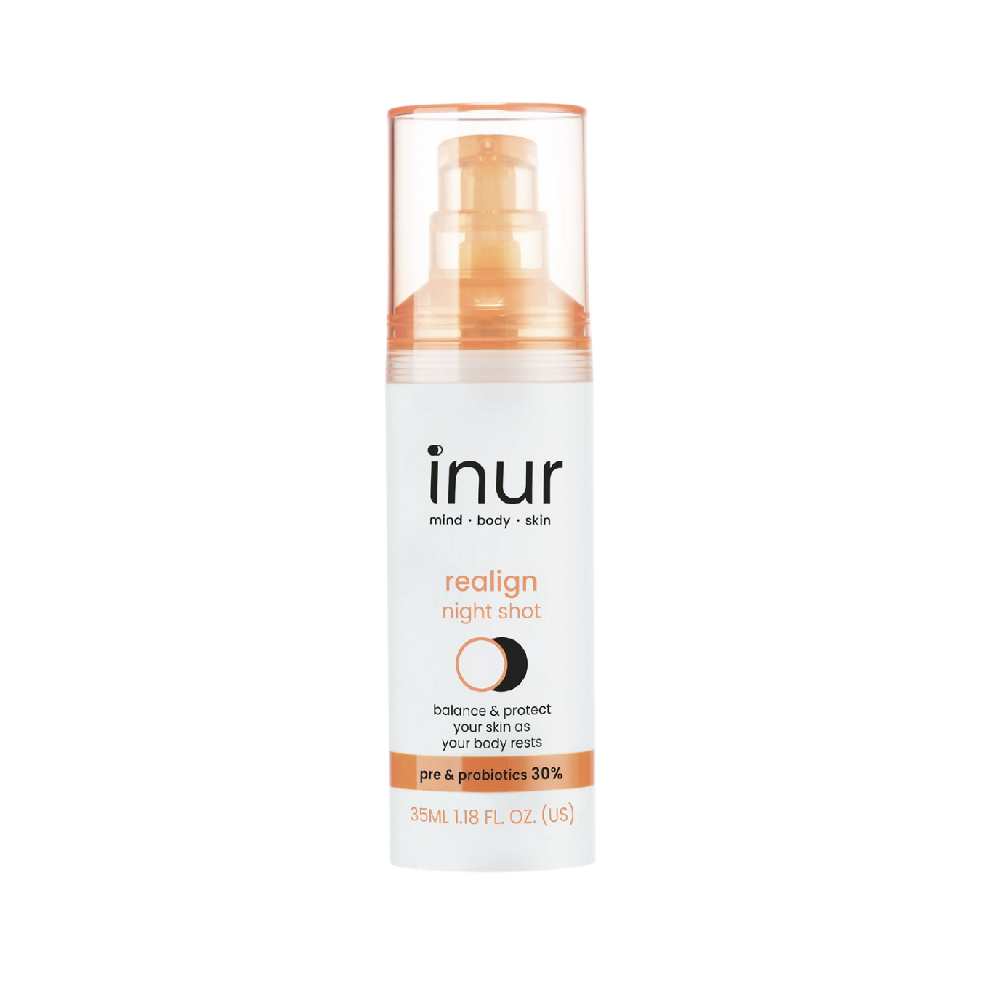 Inur Realign Prebiotics & Probiotics Night Serum, Balancing Treatment ...