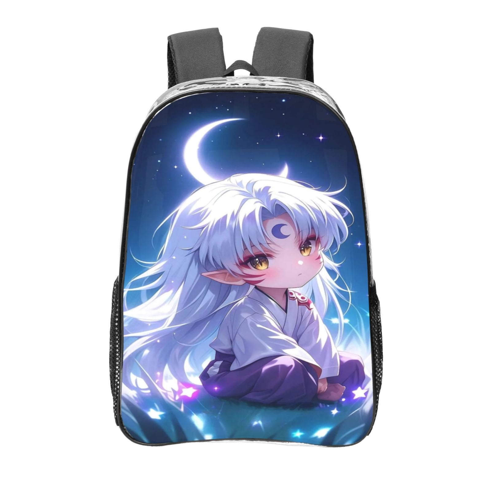 Inuyasha Clear Backpack 16 Inch Large Capacity PVC Transparent Laptop ...