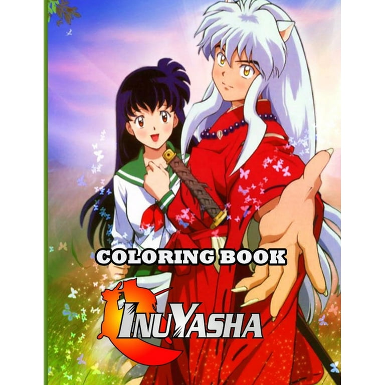 inuyasha character coloring pages