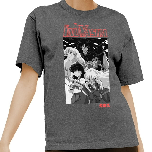 Inuyasha Group Mens and Womens Short Sleeve T-Shirt (Graphite Heather ...