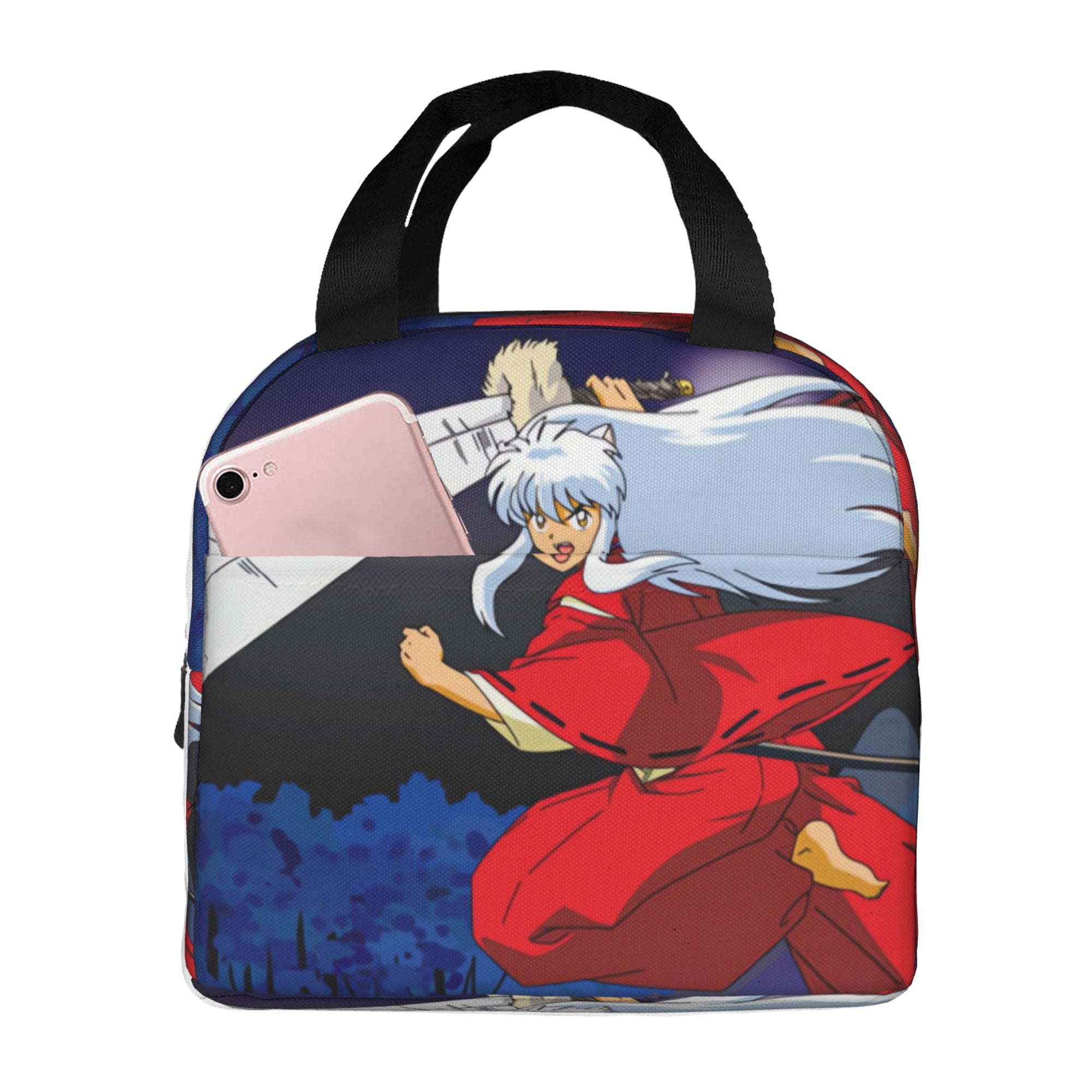 Inuyasha Lunch Bag Tote Bag Insulated Lunch Box Picnic Beach Fishing ...