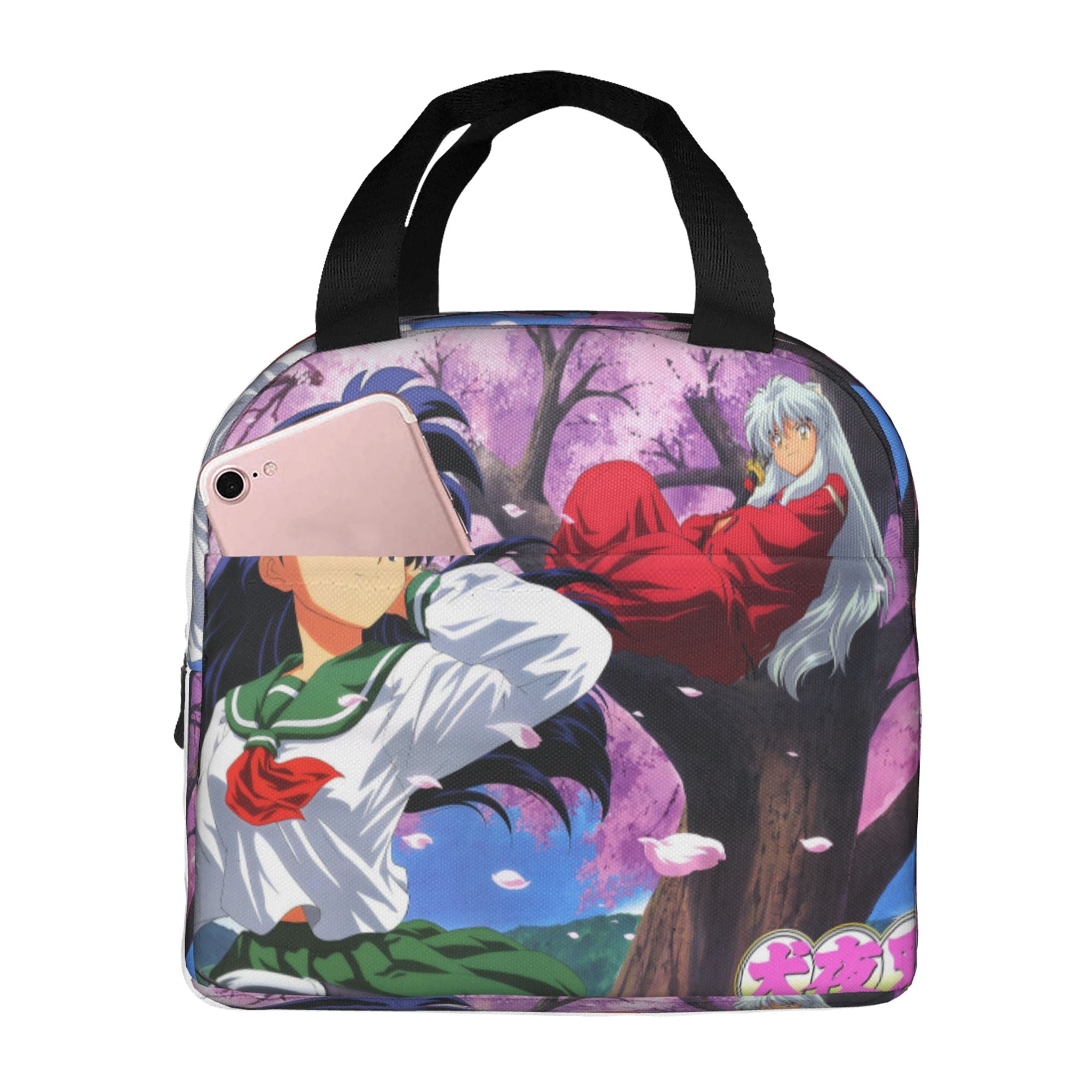 Inuyasha Lunch Bag Tote Bag Insulated Lunch Box Picnic Beach Fishing ...