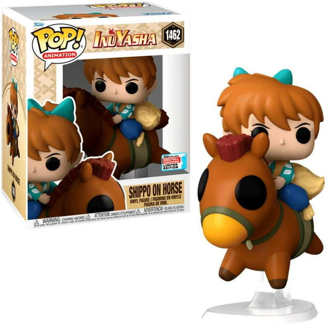 Inuyasha Shippo on Horse 6" Funko Pop! Animation Vinyl Figure #1462 (2023 Fall Convention ...