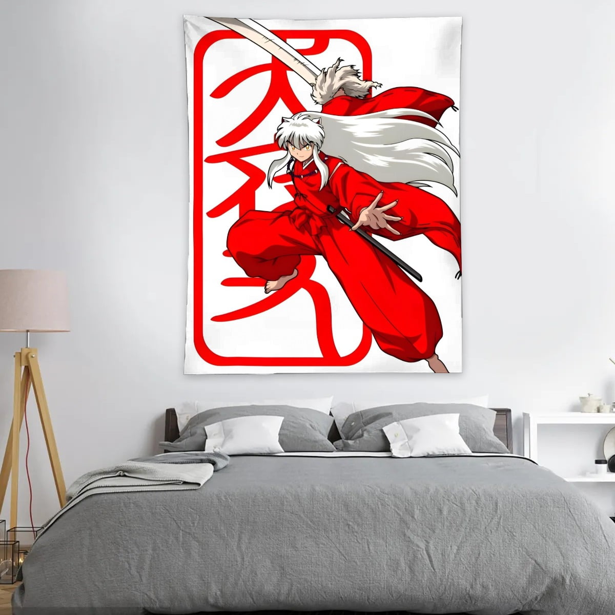 Inuyasha Tapestry 40 x 60 Inches With Vivid Colors Realistic Details ...