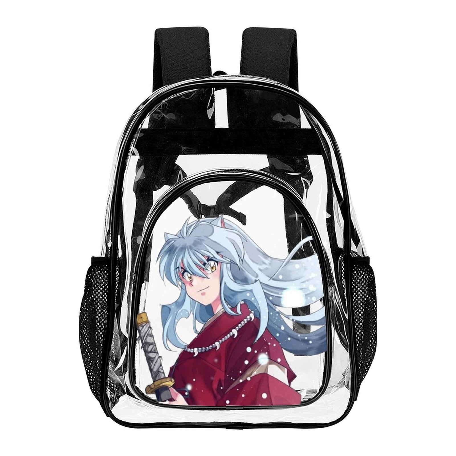 Inuyasha The Final Act Clear Backpack with Front Pocket PVC Transparent ...