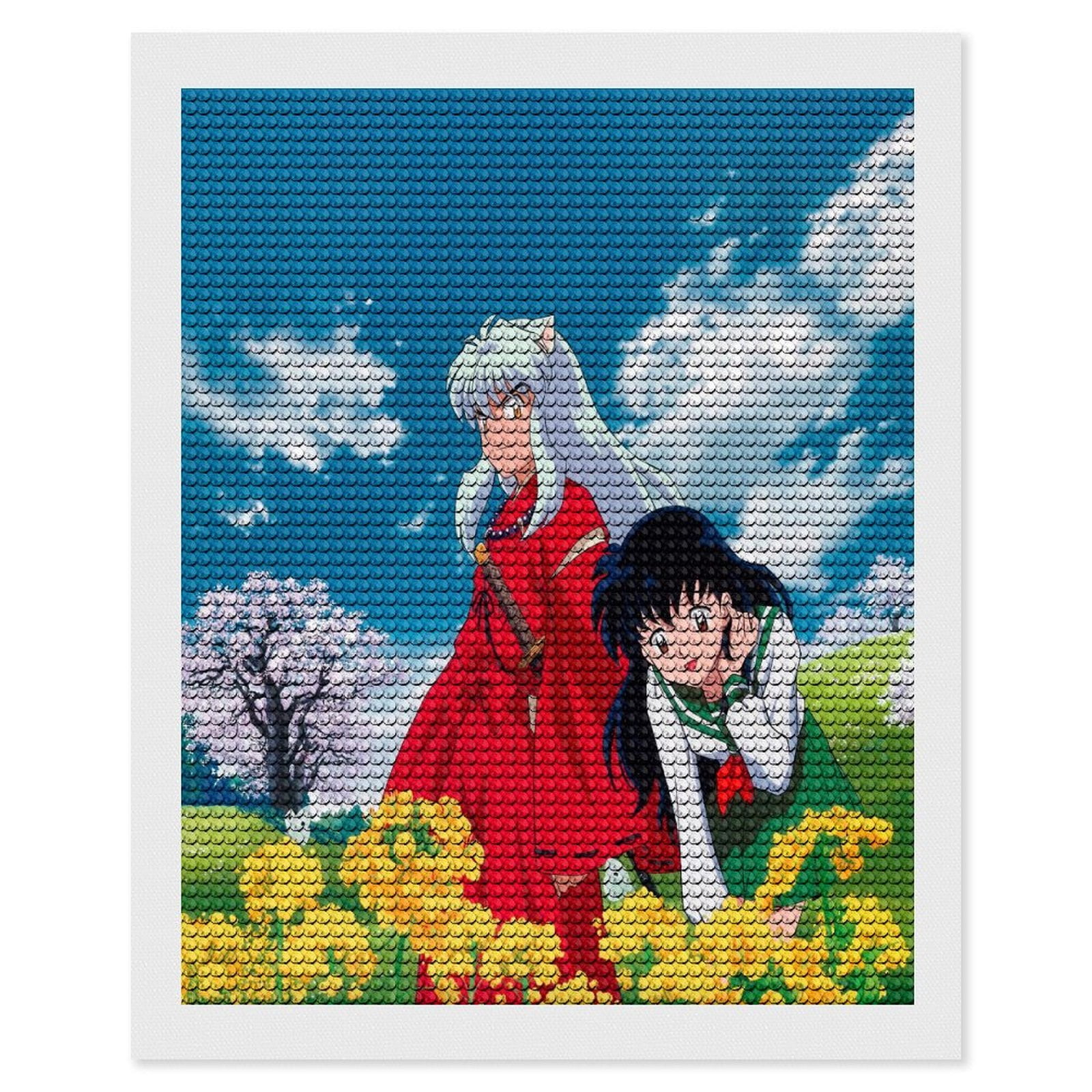 Inuyasha The Final Act Diamond Art Kits for Adults Kids DIY 5D Round ...