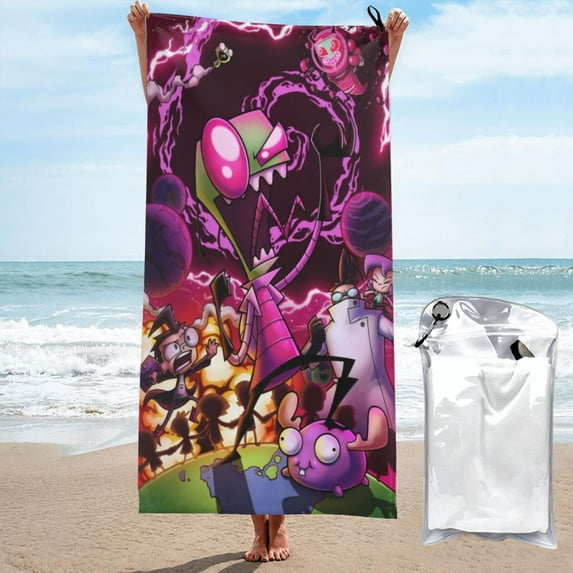 Inva-Der Monster Z1m Gir Beach Towel Quick-Drying Bath Towel Beach ...