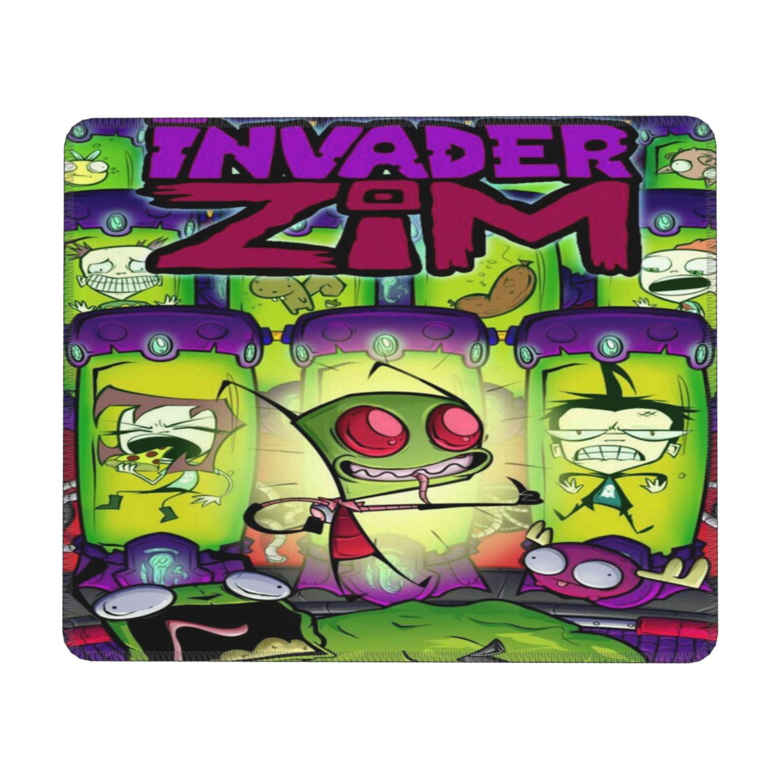 Inva-Der Monster Z1m Gir Mouse Pad Square Stitched Edges Non-Slip ...