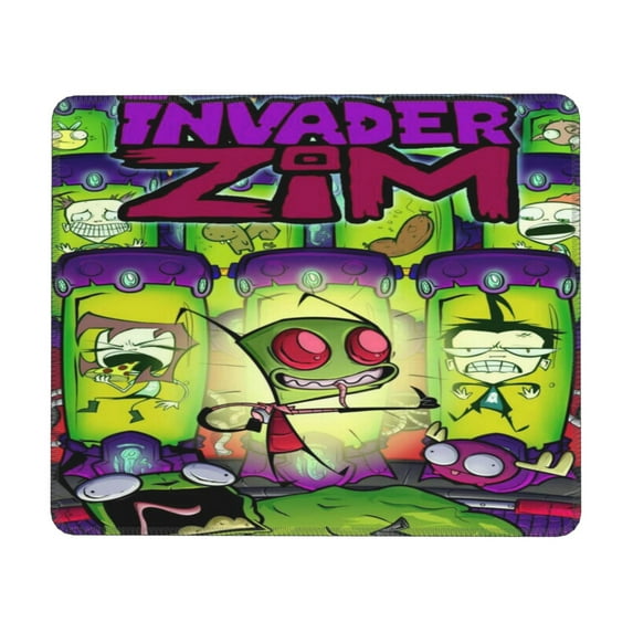 Inva-Der Monster Z1m Gir Mouse Pad Square Stitched Edges Non-Slip ...