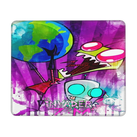Inva-Der Monster Z1m Gir Mouse Pad Square Stitched Edges Non-Slip ...