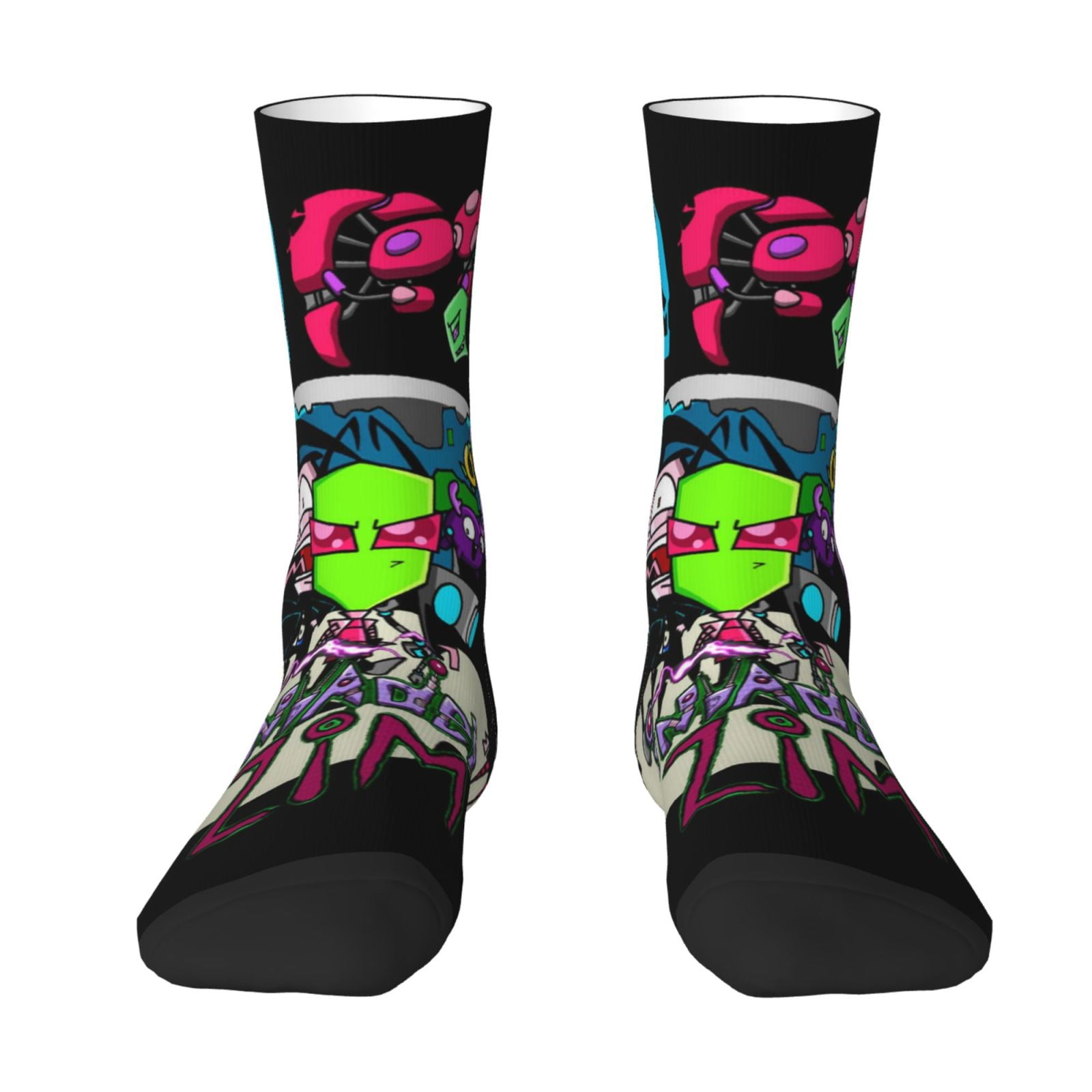 Inva-Der Monster Z1m Gir Socks Funny Long Socks For Running Cycling ...