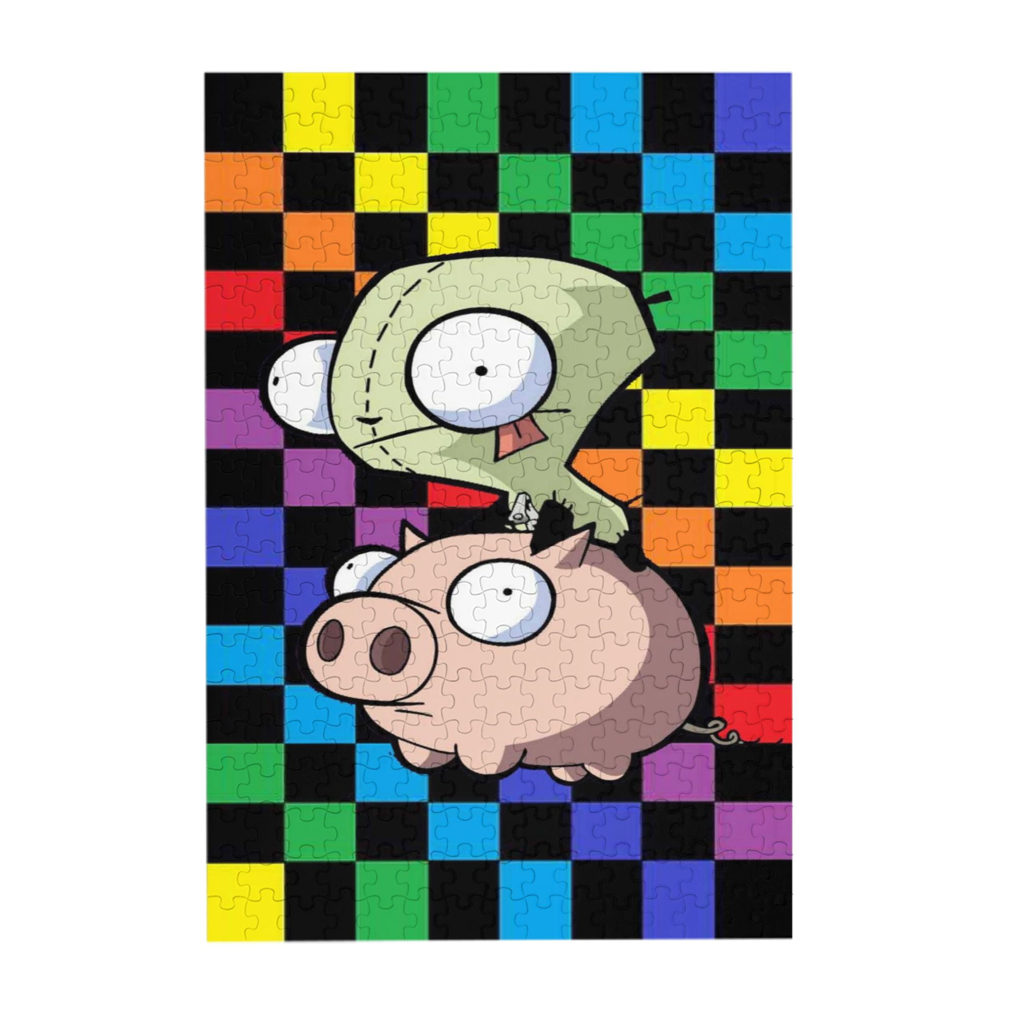 Inva-Der Monster Z1m Gir Wooden Jigsaw Puzzles Intellectual Puzzle For ...