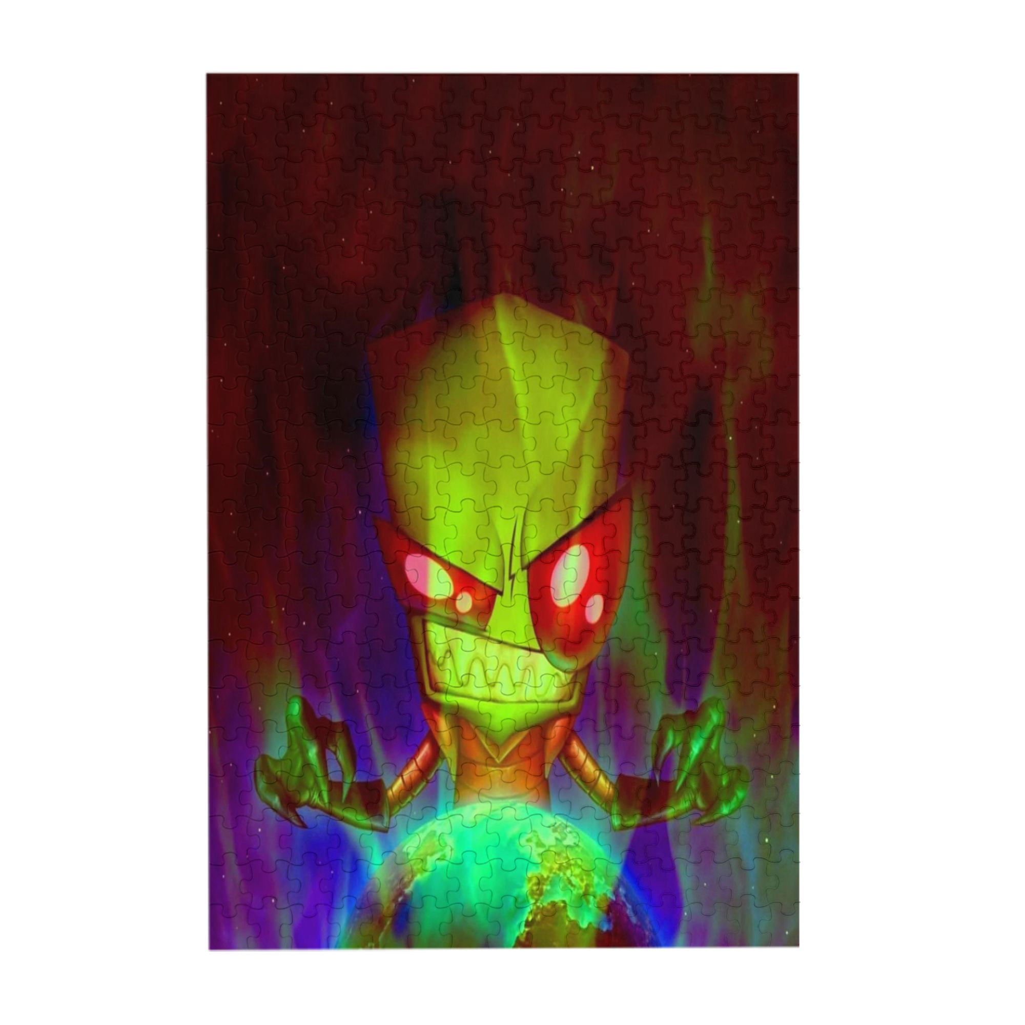 Inva-Der Monster Z1m Gir Wooden Jigsaw Puzzles Intellectual Puzzle For ...