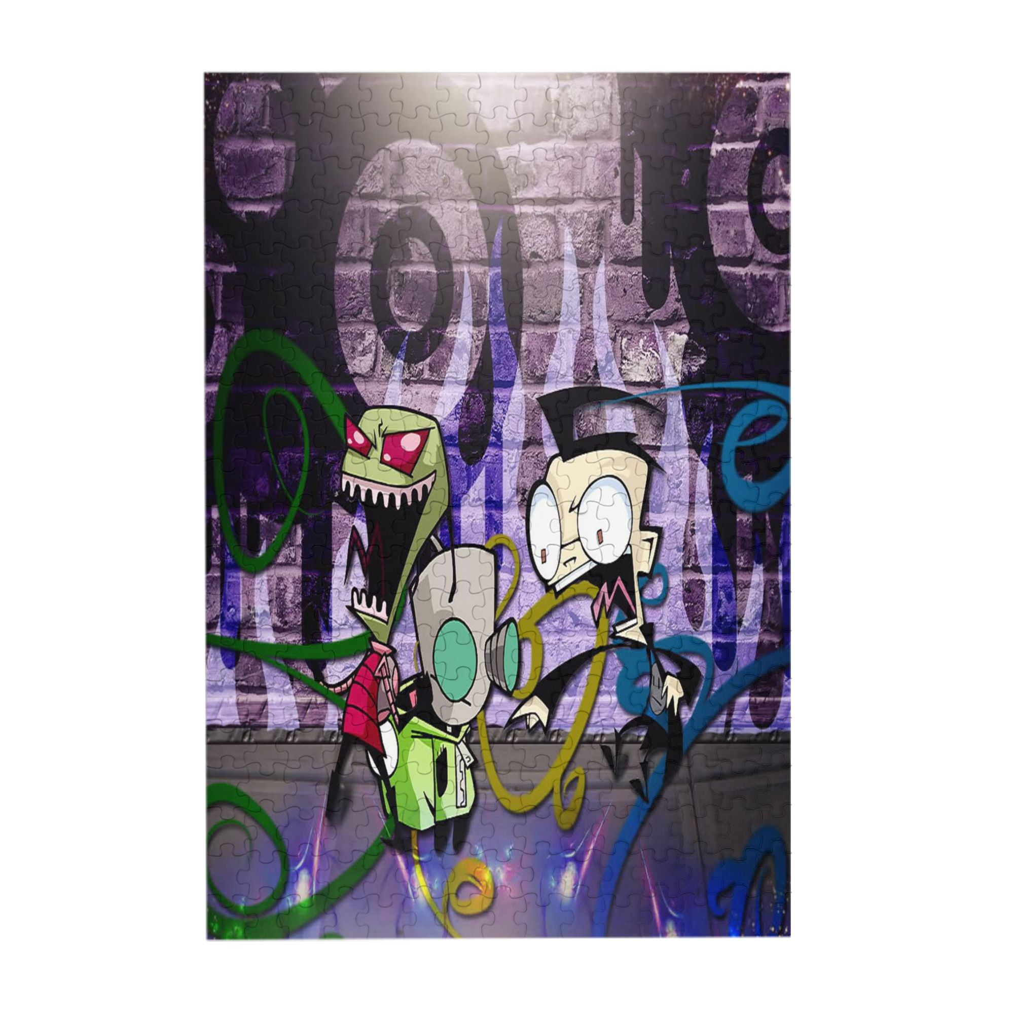 Inva-Der Monster Z1m Gir Wooden Jigsaw Puzzles Intellectual Puzzle For ...