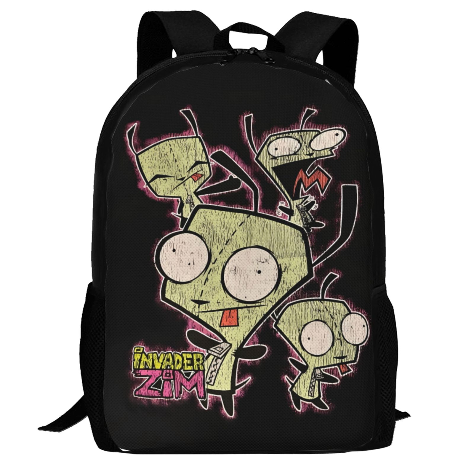 Inva-der GIR Zim Backpack,3d Print Laptop Backpack Lightweight Casual ...