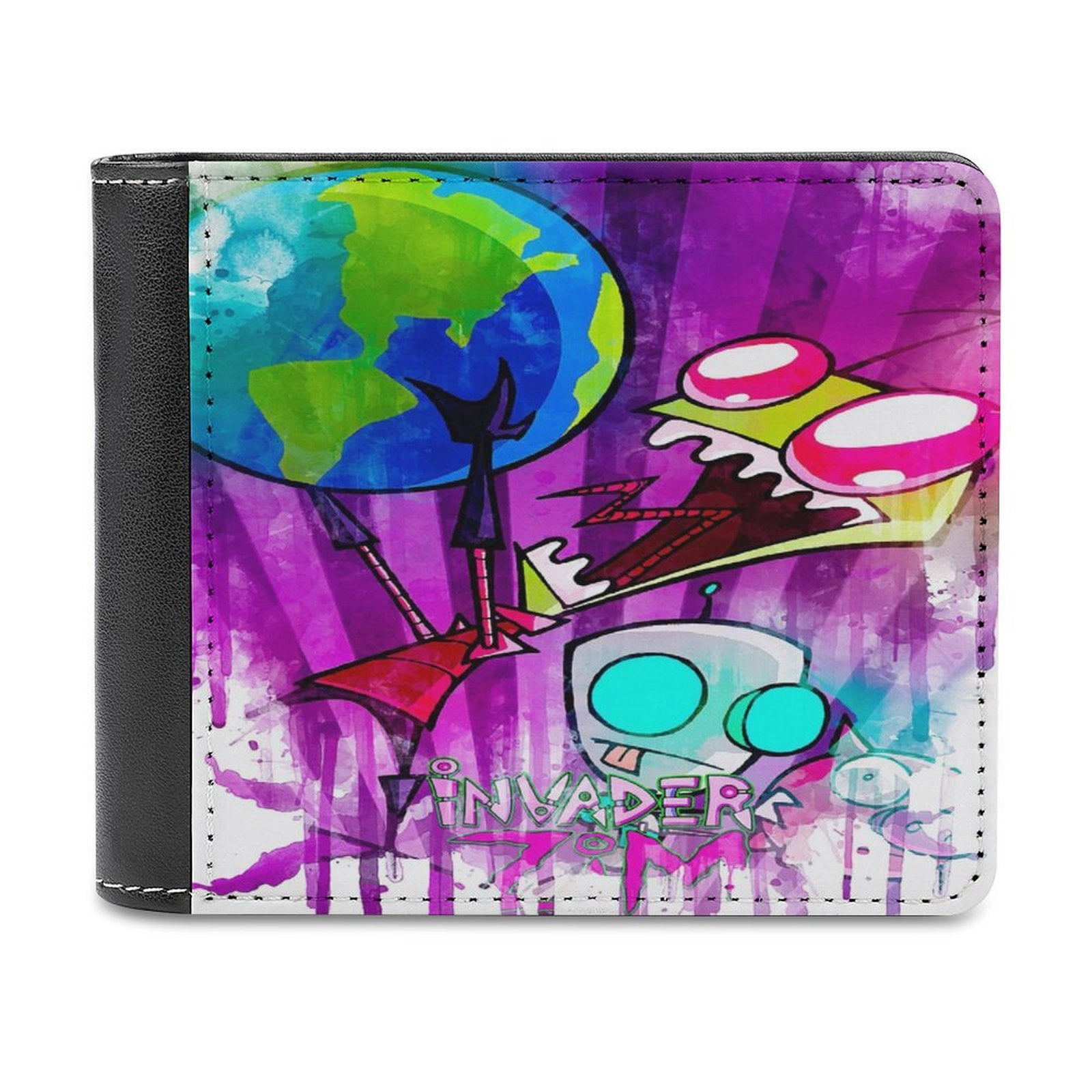Inva-der Monster Z1m Gir Wallet for Men Leather Purse Clutch Card ...