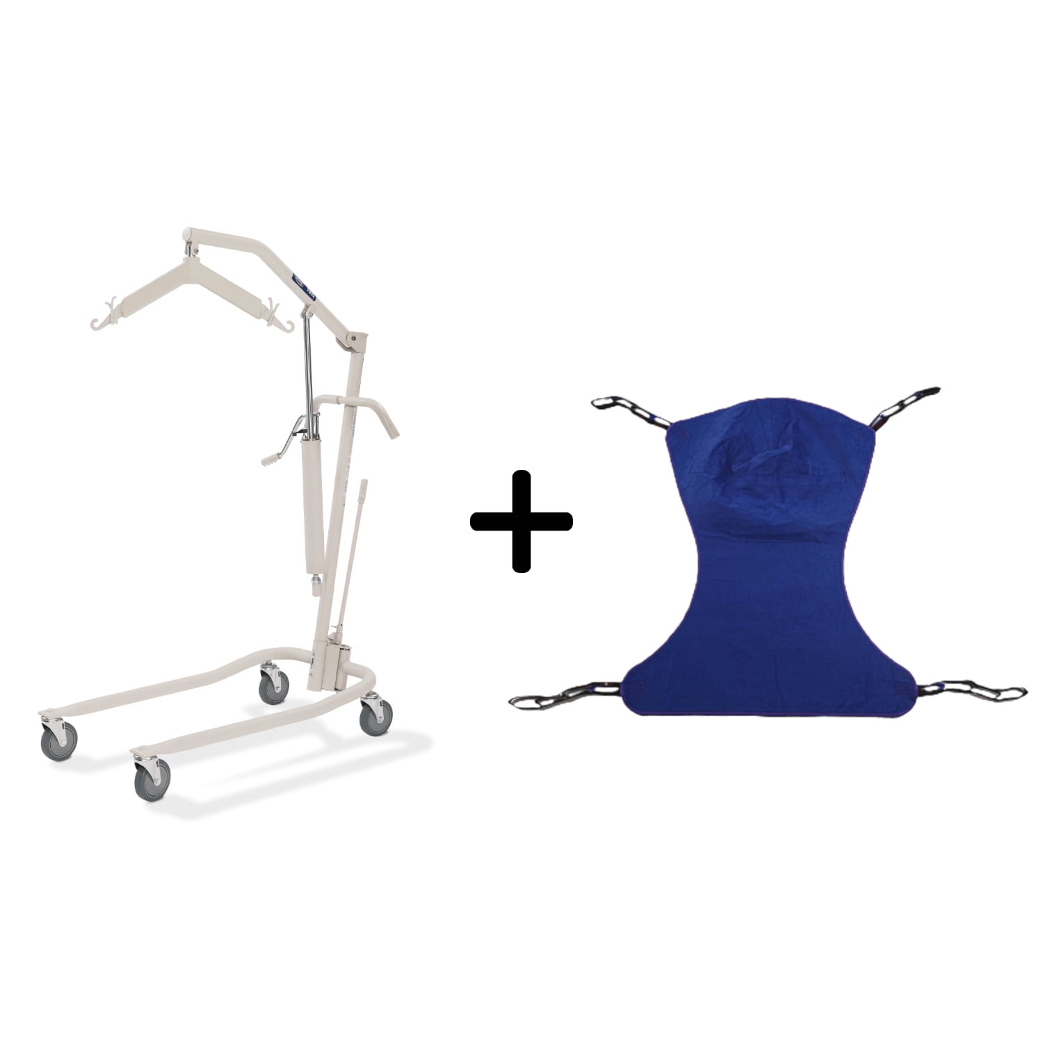 Invacare 9805P Portable Hydraulic Patient Lift 450lb - Walmart.com