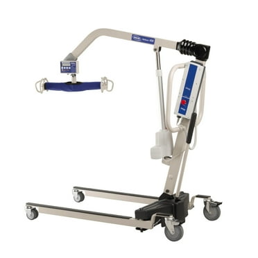 Invacare Lightweight Hydraulic Patient Lift, White, 450 lb. Weight ...