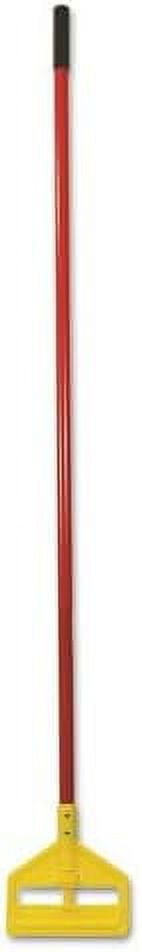 Invader Fiberglass Side-Gate Wet-Mop Handle, 60quot, Red/Yellow ...
