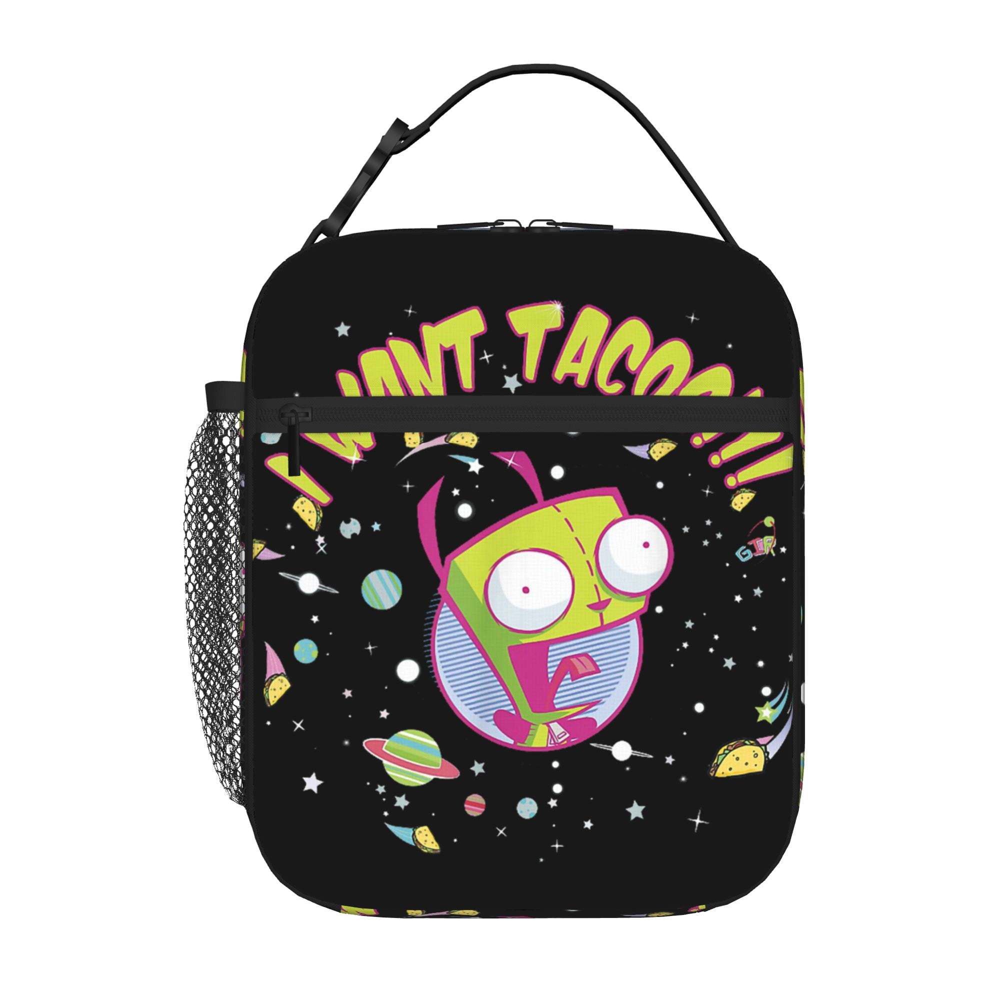 Invader ZIM 02 Insulated Lunch Bag For Women/Men, Lunch Tote Cooler Bag ...