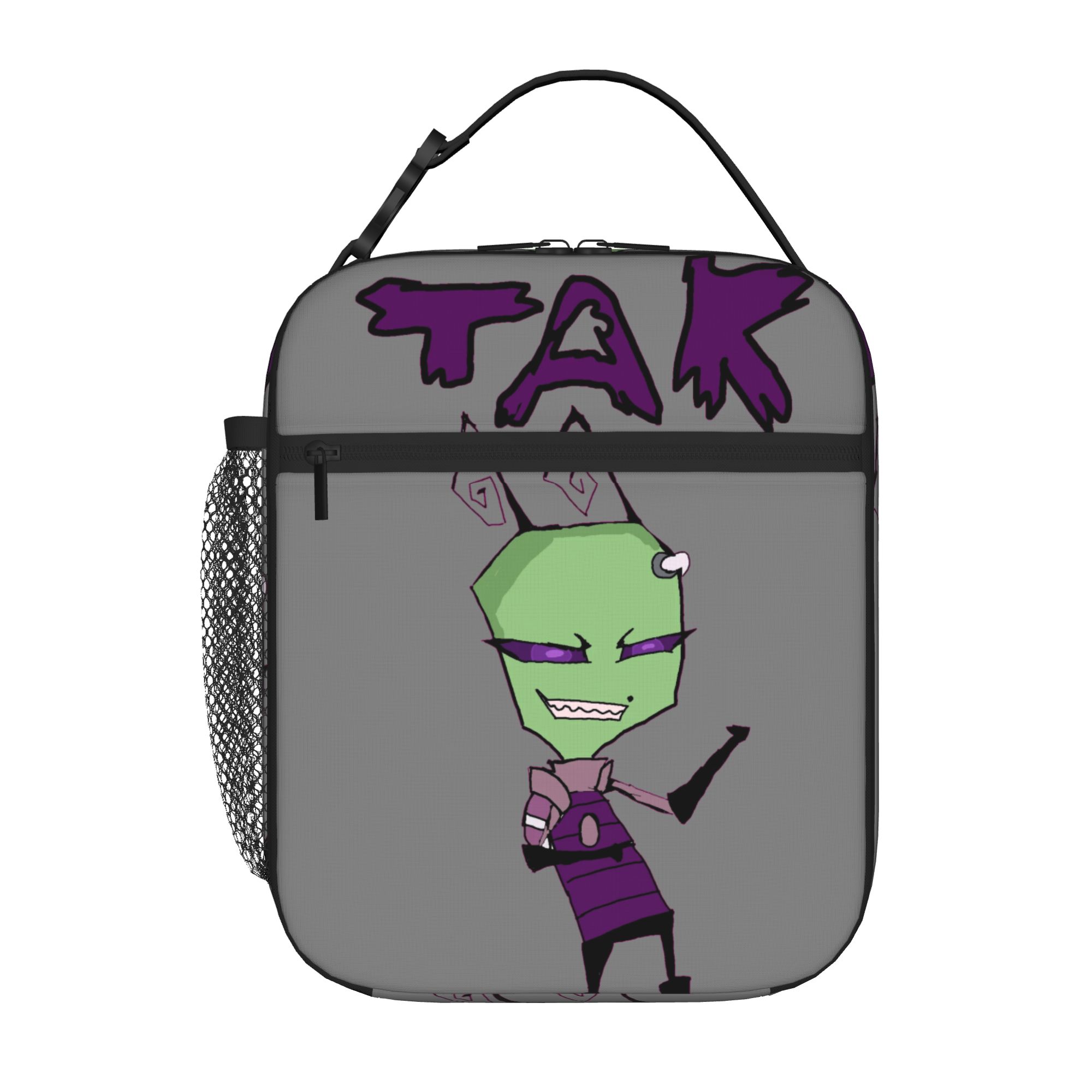 Invader ZIM 07 Insulated Lunch Bag For Women/Men, Lunch Tote Cooler Bag ...