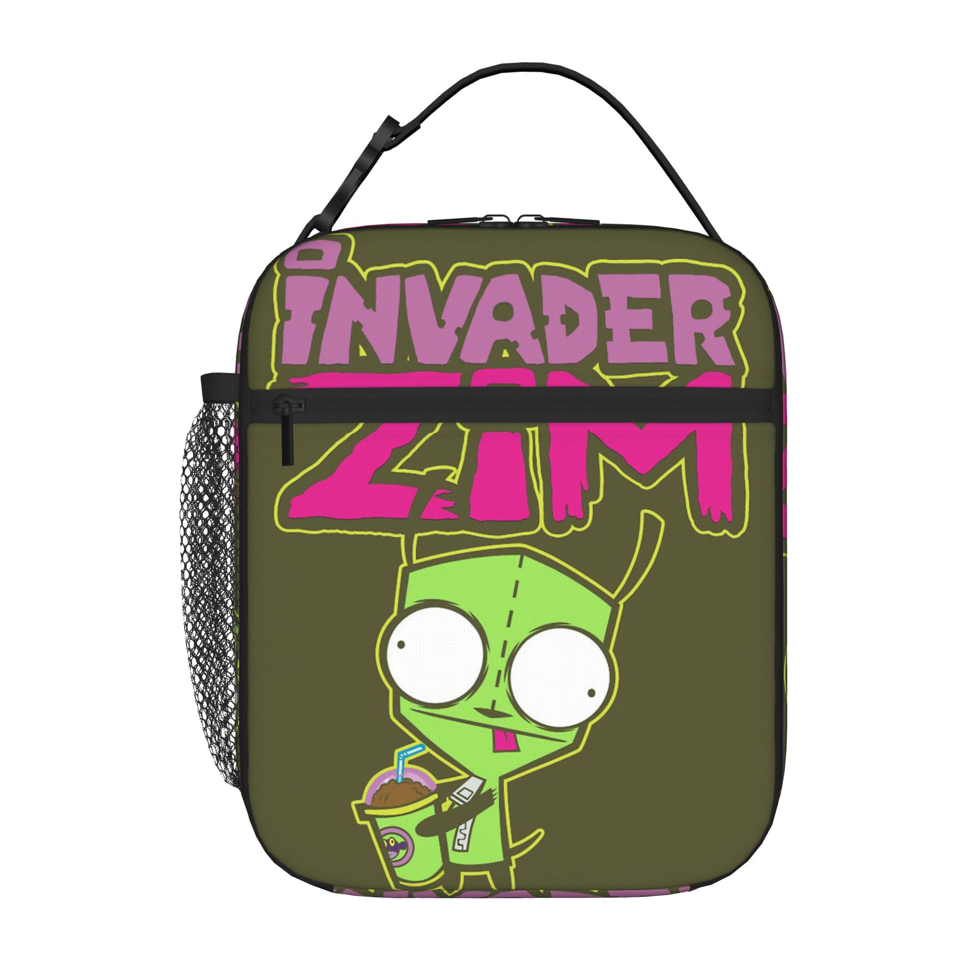 Invader ZIM 08 Insulated Lunch Bag For Women/Men, Lunch Tote Cooler Bag ...