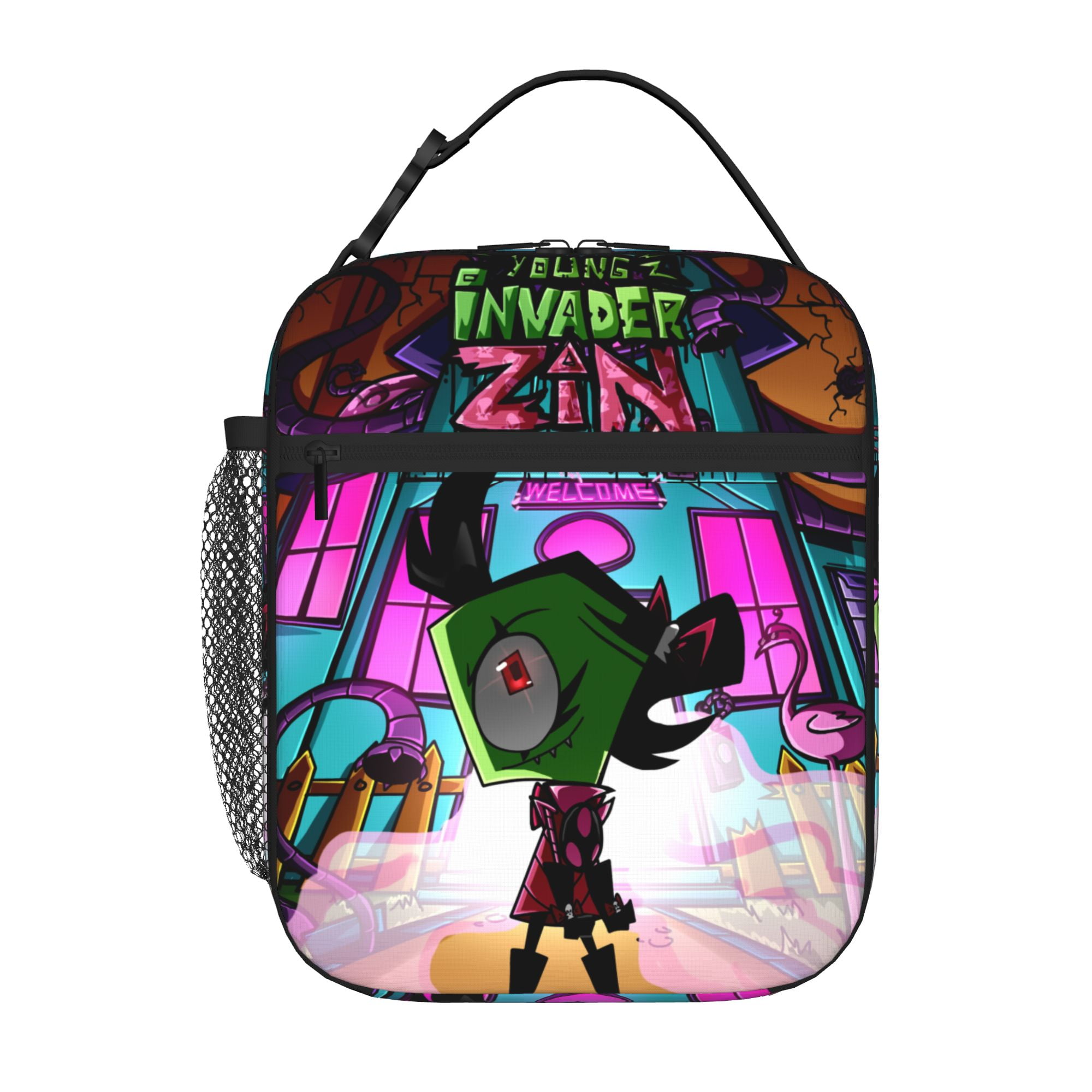 Invader ZIM C Insulated Lunch Bag For Women/Men, Lunch Tote Cooler Bag ...