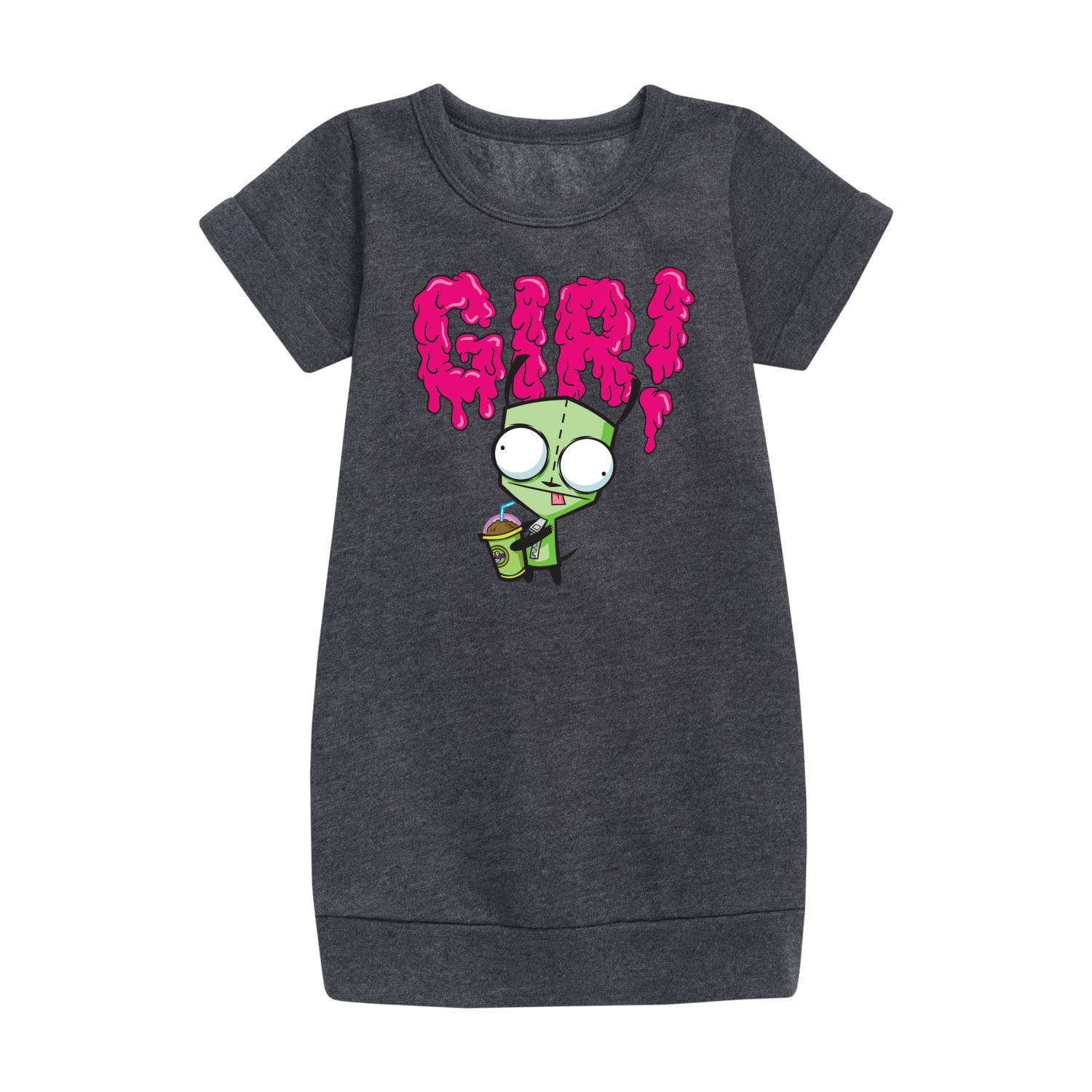 Invader ZIM - GIR Drinking and Sticking Tongue Out - Toddler And Youth ...