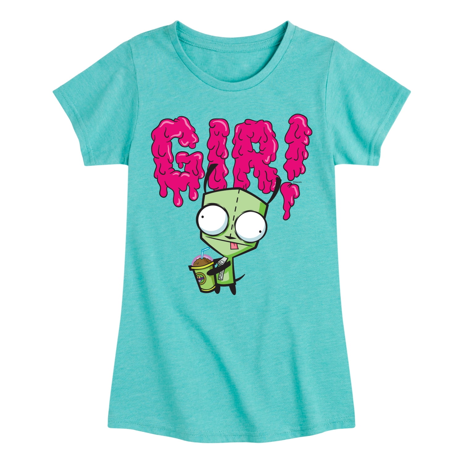 Invader ZIM - GIR Drinking and Sticking Tongue Out - Toddler And Youth ...