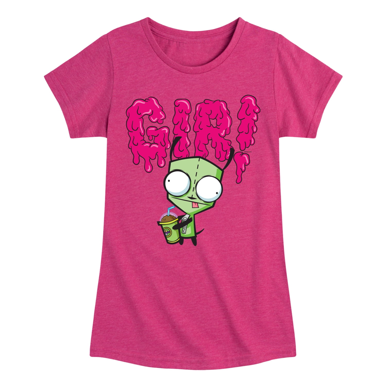 Invader ZIM - GIR Drinking and Sticking Tongue Out - Toddler And Youth ...