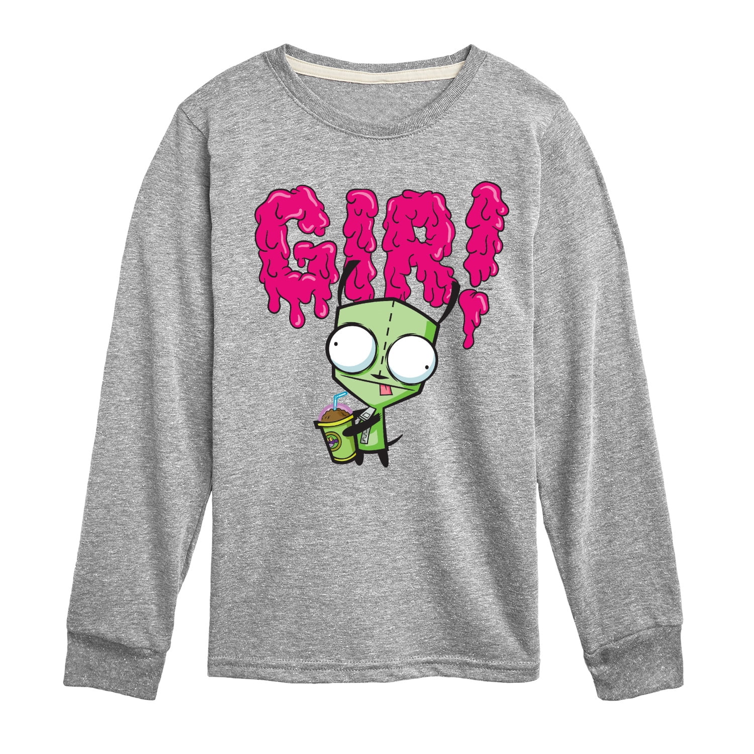 Invader ZIM - GIR Drinking with Slime on His Name - Toddler And Youth ...