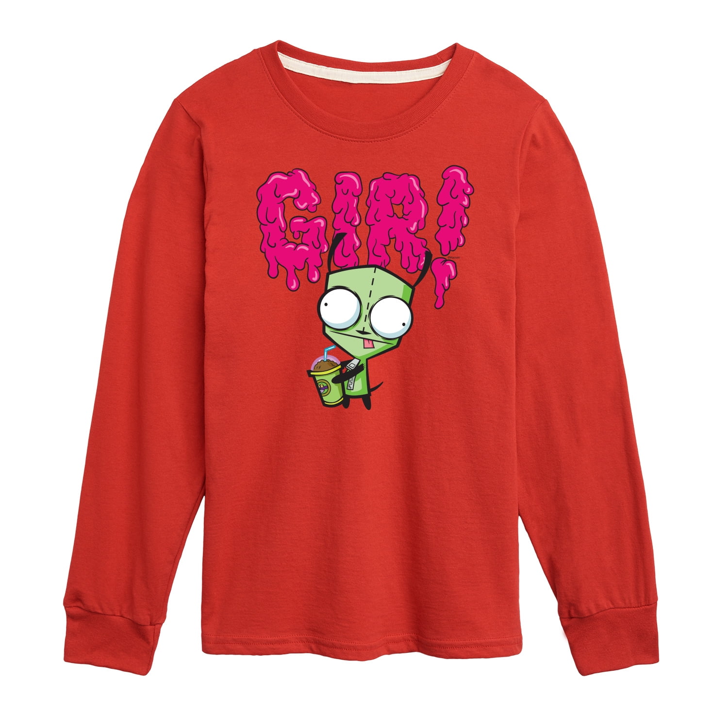 Invader ZIM - GIR Drinking with Slime on His Name - Toddler And Youth ...