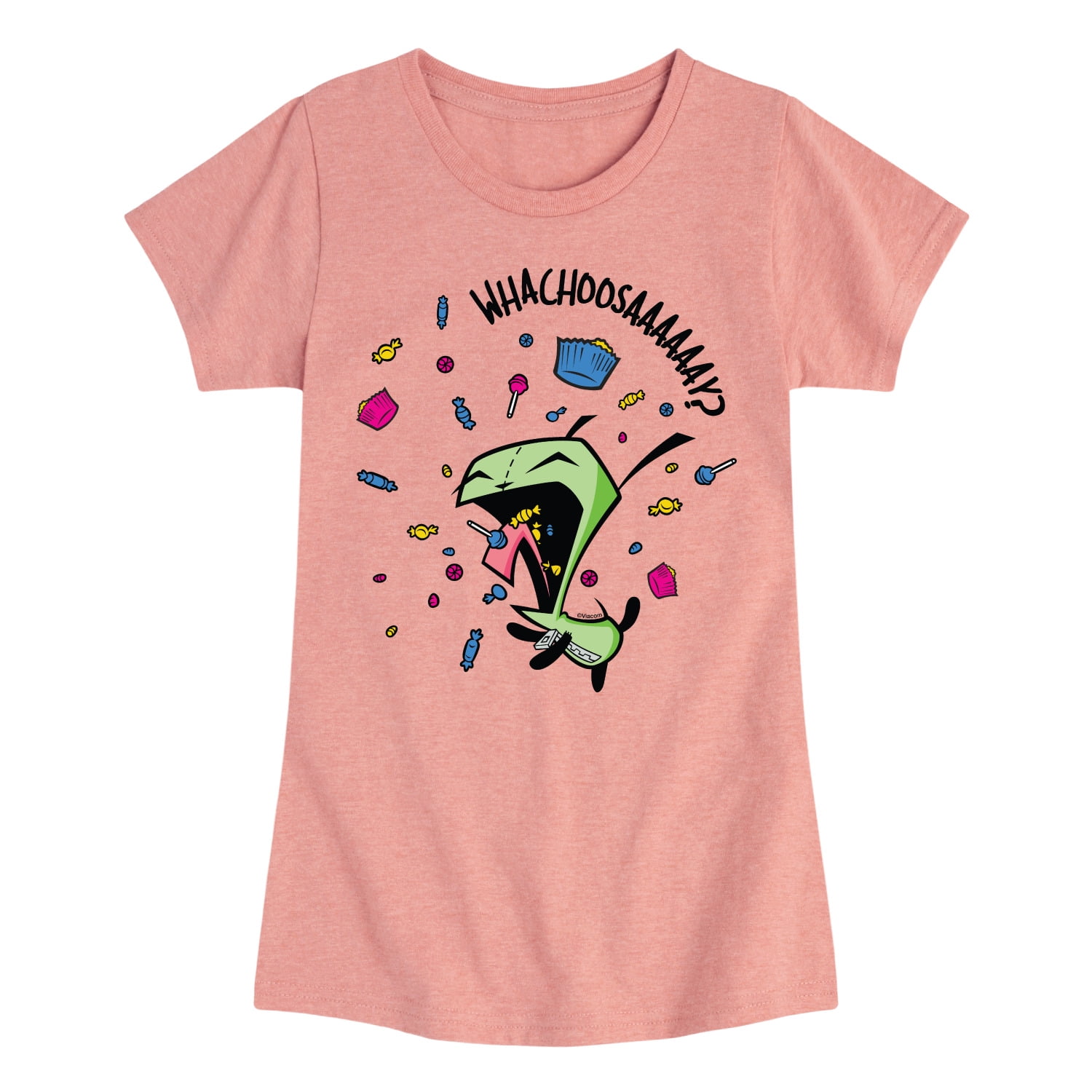 Invader ZIM - GIR Eating Candy - WHACHOOSAY - Toddler And Youth Girls ...