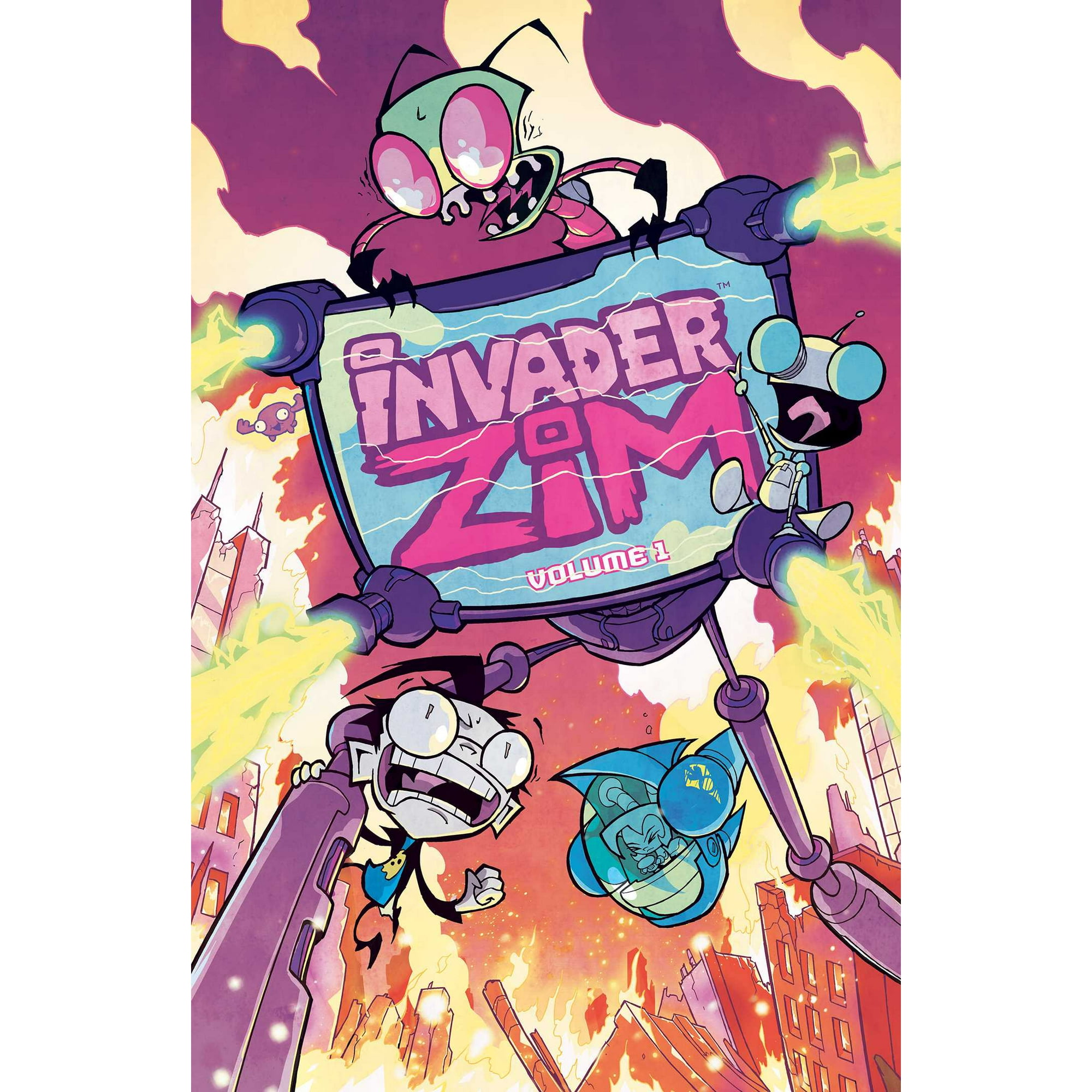 Jhonen Vasquez Invader Zim Comic