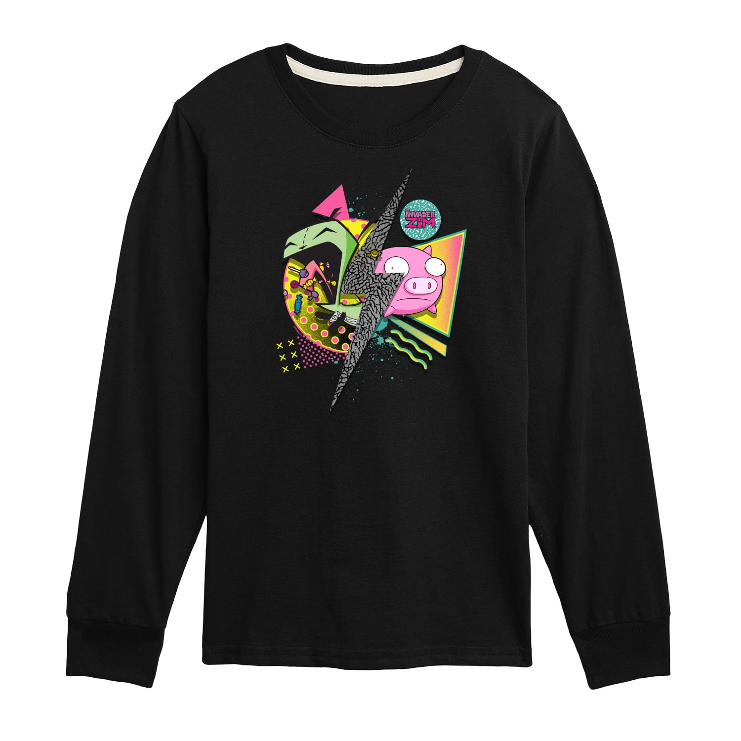 Invader ZIM - Invaders Bolt with Pig - Retro Style - Toddler And Youth ...