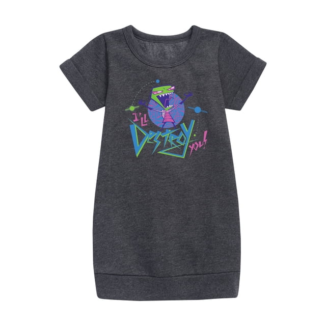 Invader ZIM - ZIM Screaming I'll Destroy You - Retro Style - Toddler ...