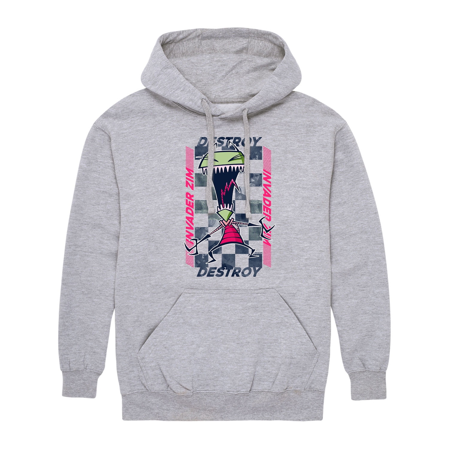 Invader ZIM - ZIM and GIR - Men's Pullover Hooded Fleece Sweatshirt ...