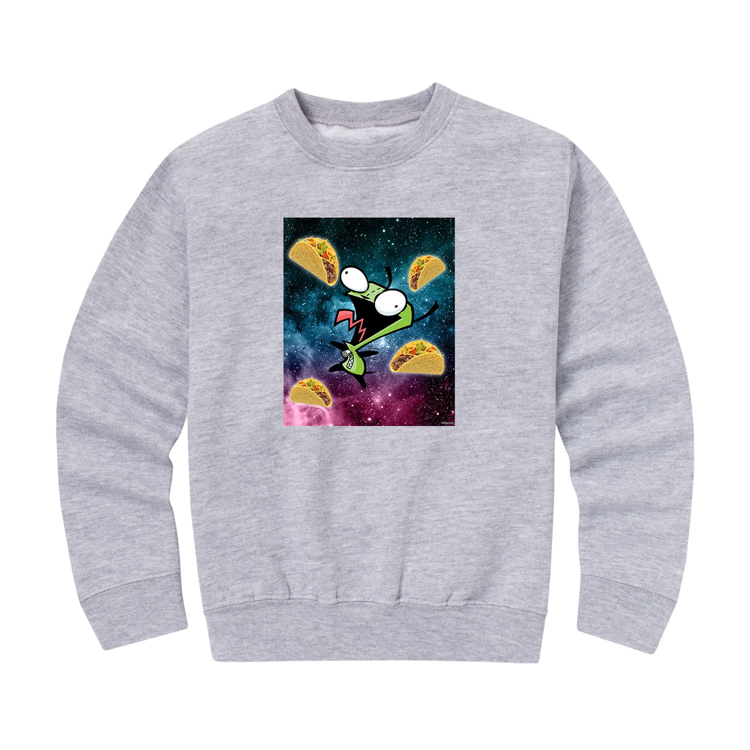 Invader ZIM - ZIM and GIR - Toddler And Youth Crewneck Fleece ...