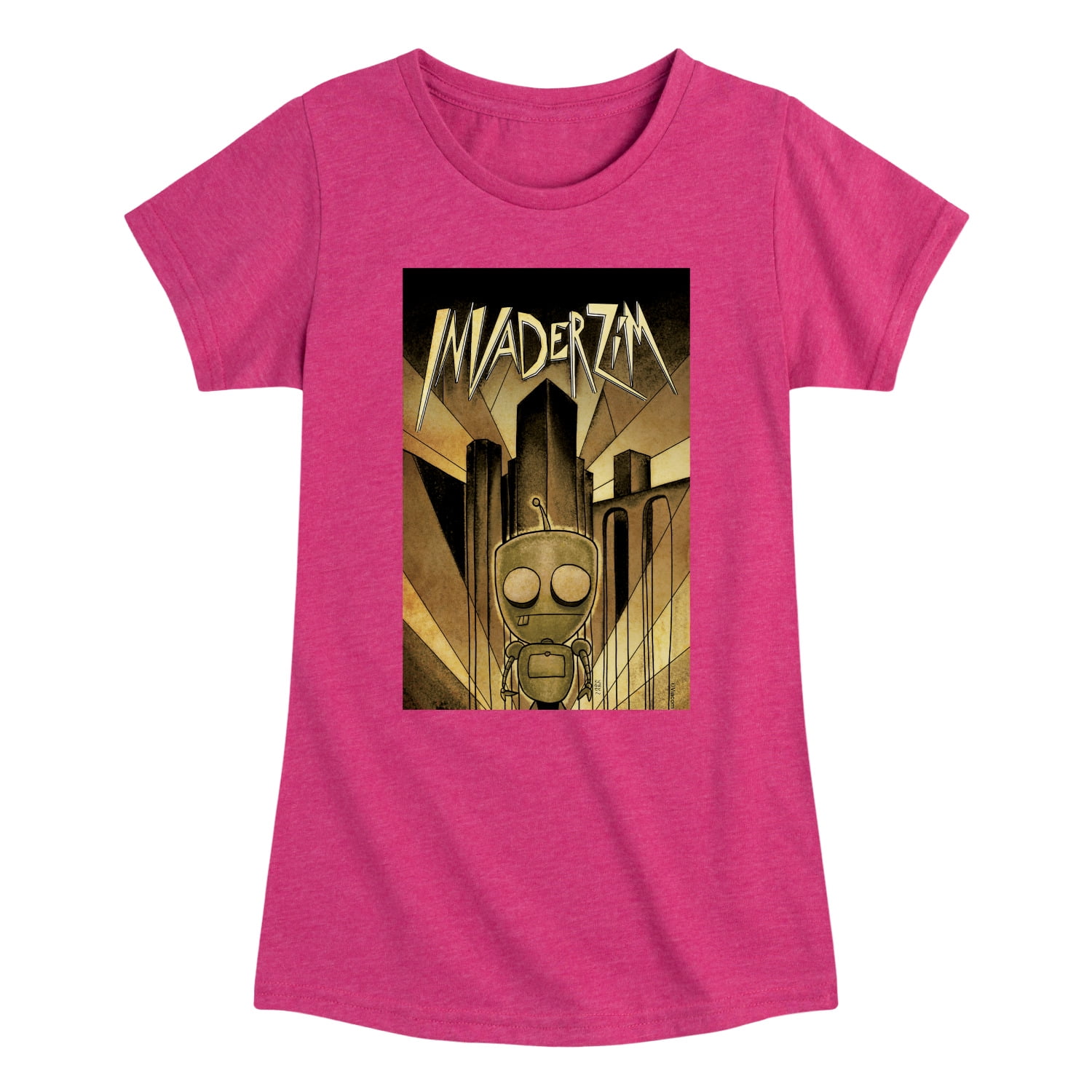 Invader ZIM - ZIM in Golden Metropolis - Toddler And Youth Girls Short ...