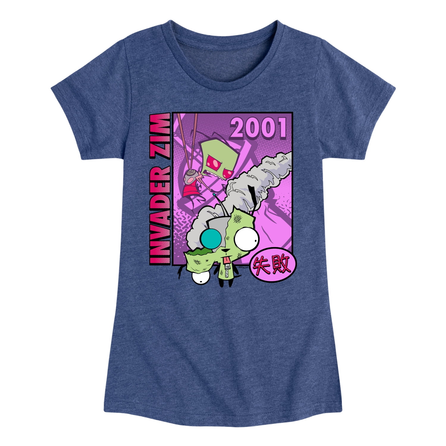 Invader ZIM - ZIM with Kanji Failure - 2001 - Toddler And Youth Girls ...