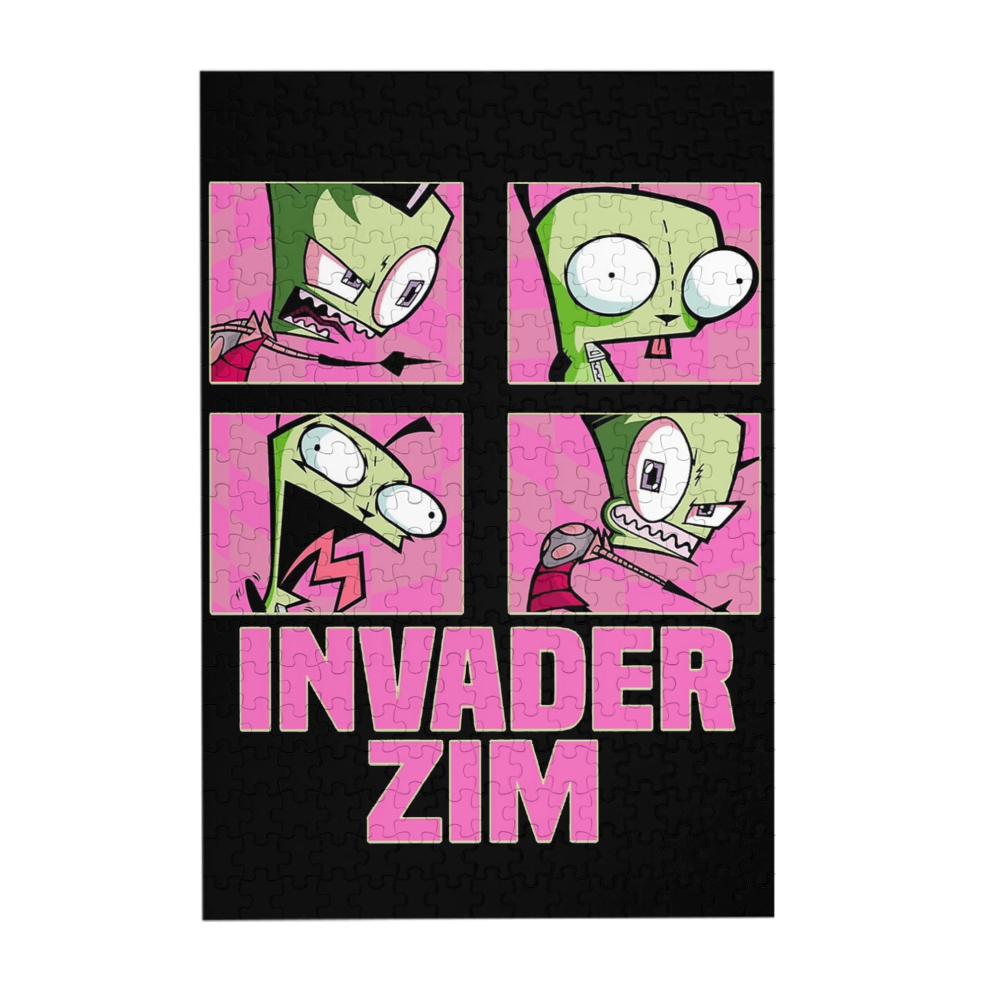 Invader Zim 300 Piece Puzzles,Wooden Jigsaw Puzzle,Home Decor Birthday ...