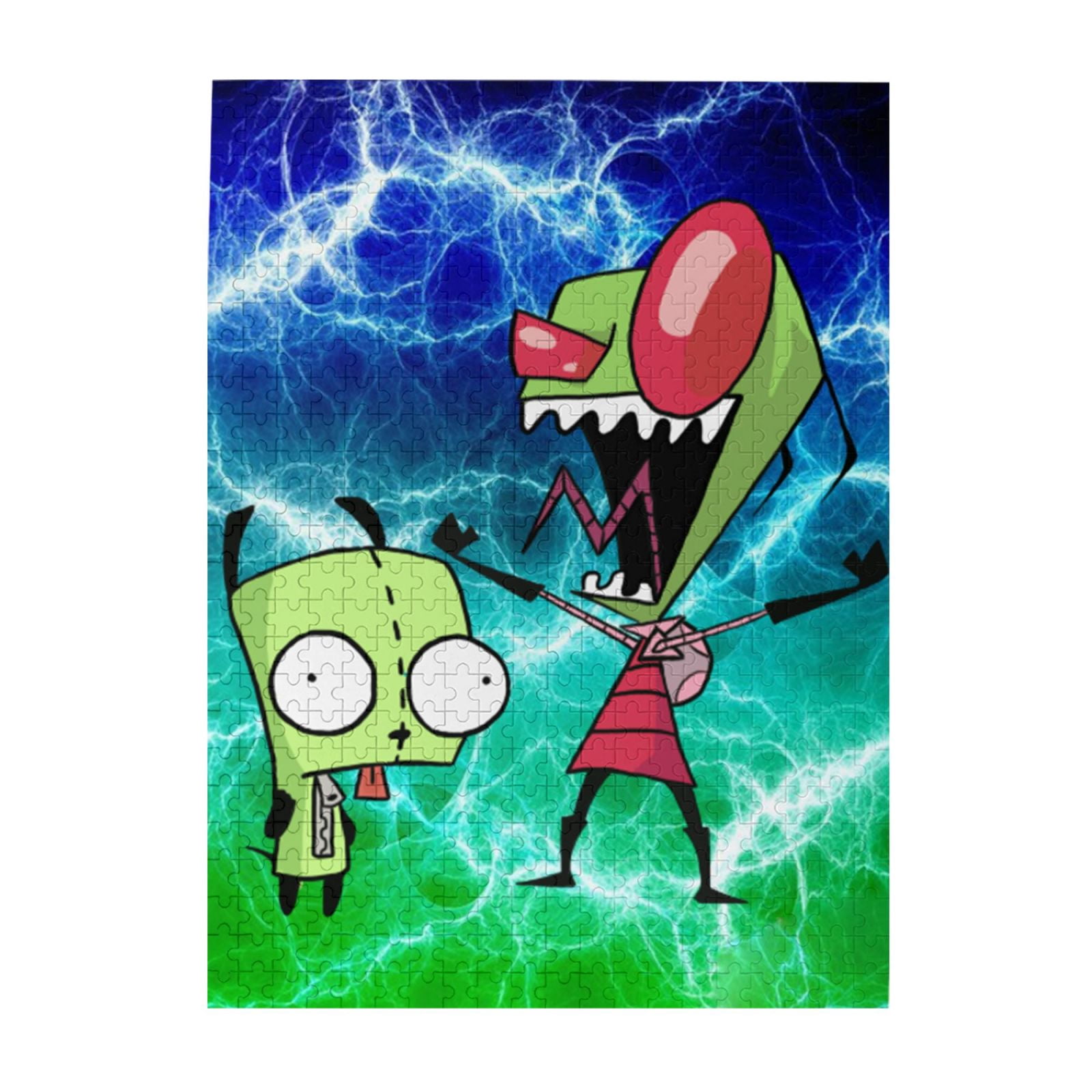 Invader Zim 500 Piece Jigsaw Puzzle Wooden Puzzle Birthday Gifts For ...