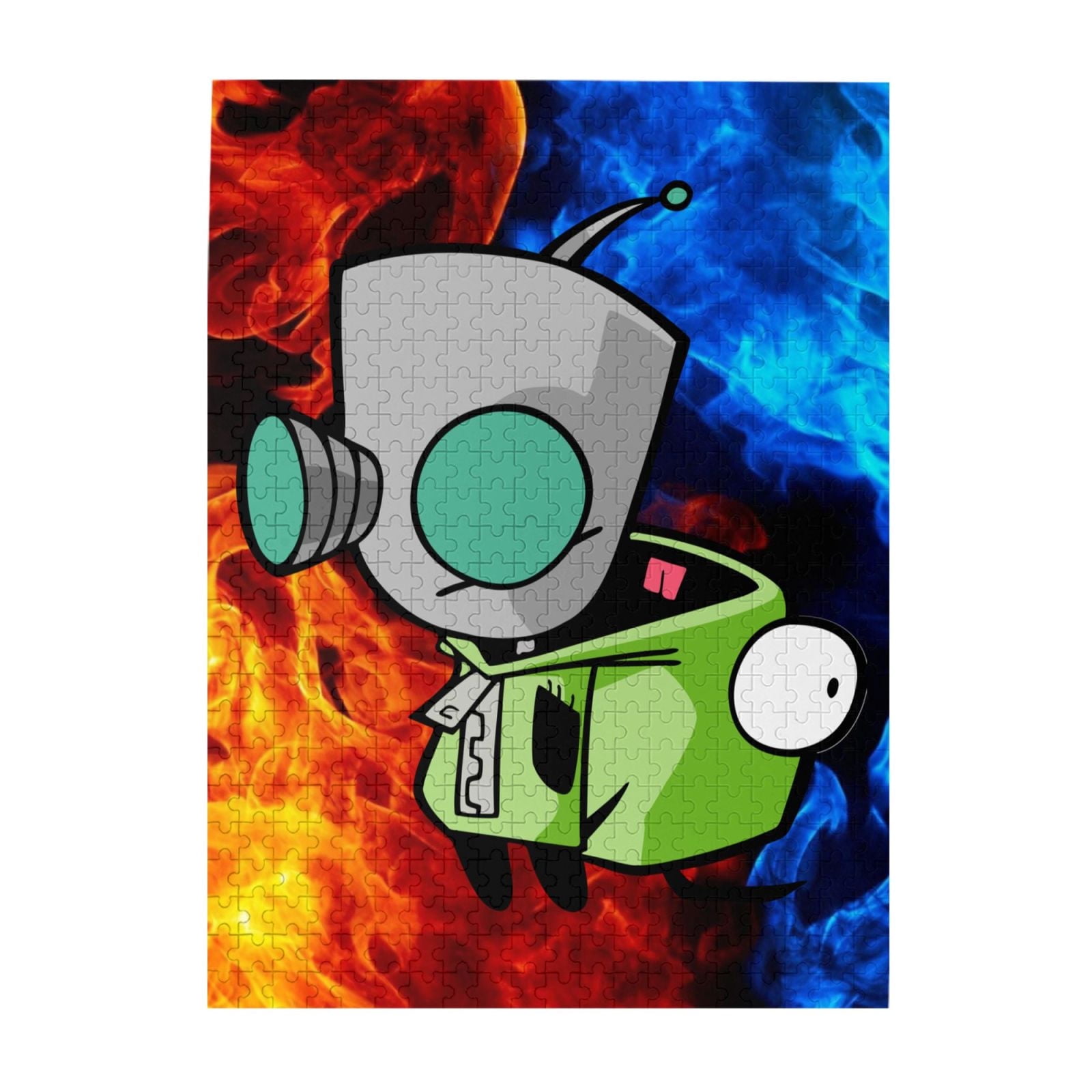 Invader Zim 500 Piece Jigsaw Puzzle Wooden Puzzle Birthday Gifts For ...