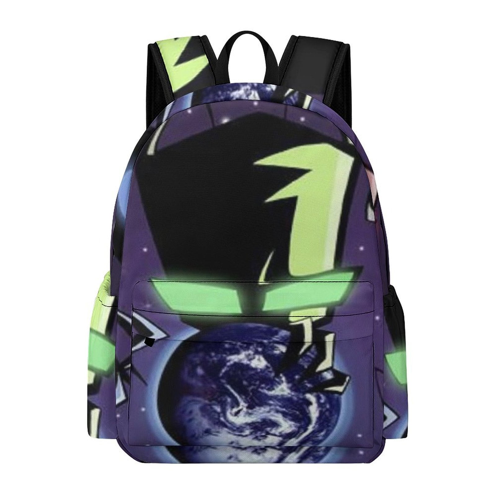 Invader Zim Alien Gir Adjustable Laptop Backpack Daypack Satchel ...