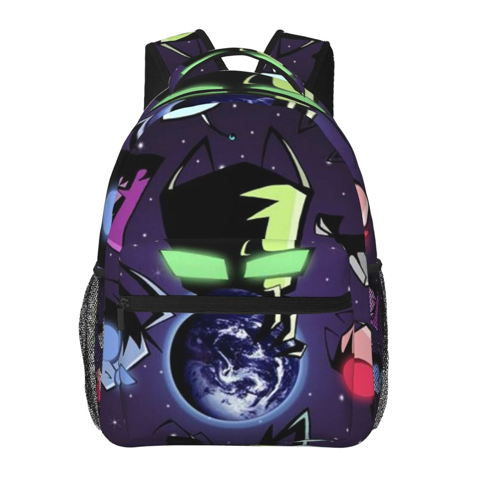 Invader Zim Alien Gir Laptop Backpack Daypack Large Capacity ...