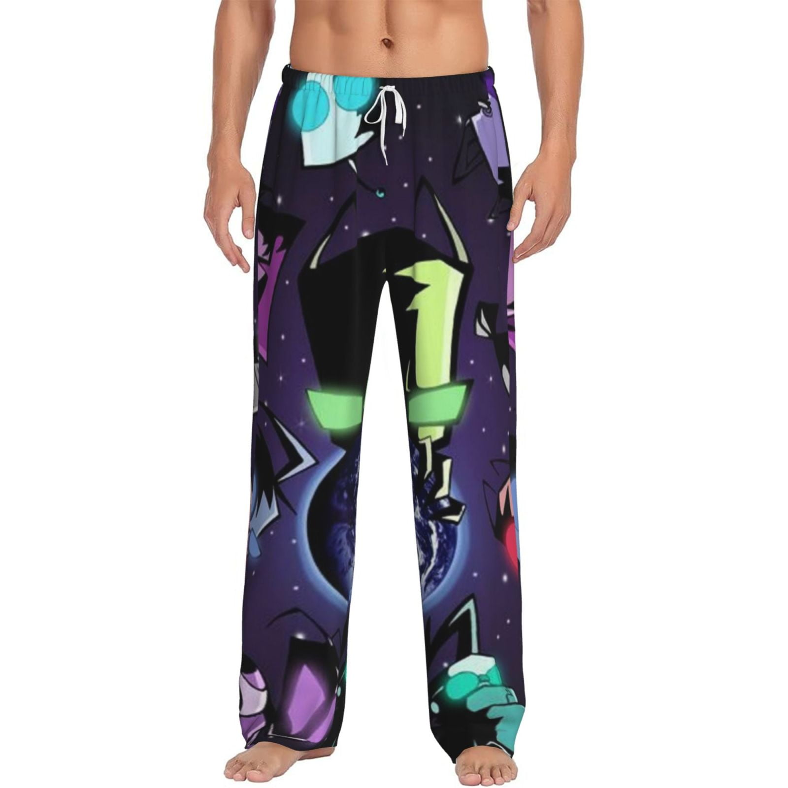 Invader Zim Alien Gir Men's Pajama Pants With Pockets Lounge Fashion ...