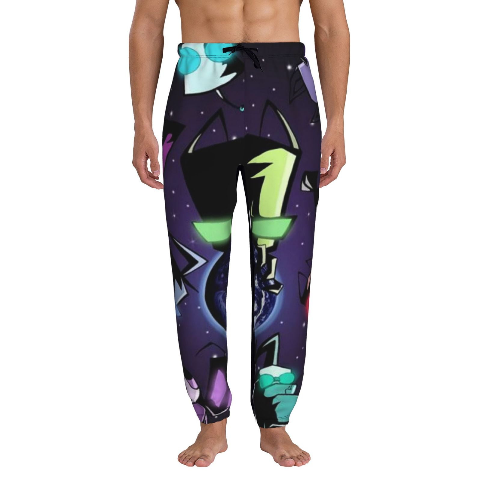 Invader Zim Alien Gir Mens Sweatpants Joggers Track Pants Casual Active ...