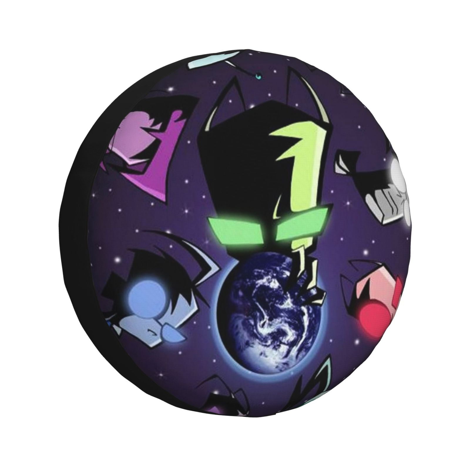 Invader Zim Alien Gir Spare Tire Cover Waterproof Dust-Proof Universal ...