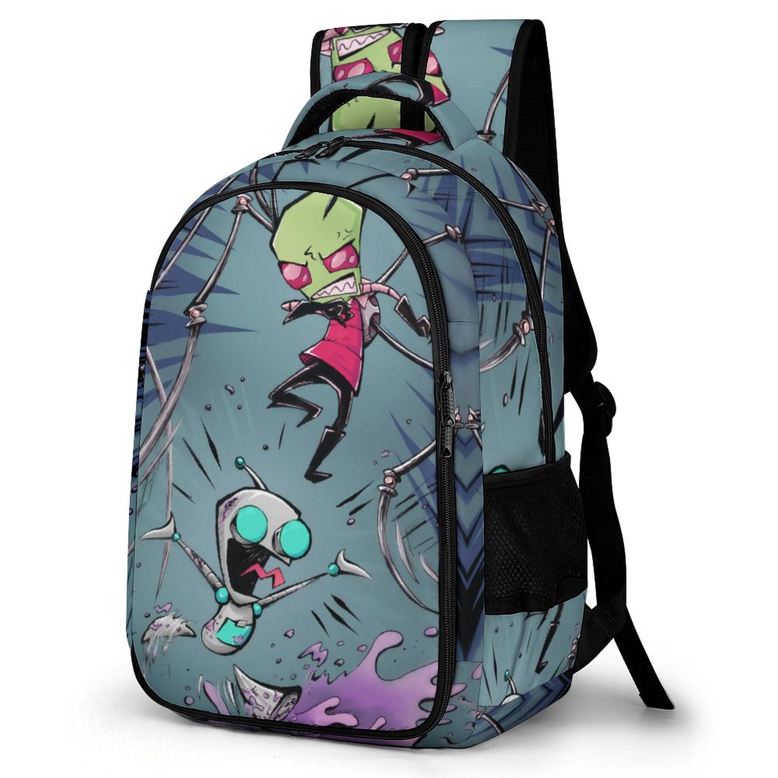 Invader Zim And Gir School Bag Laptop Backpack Bookbag Satchel ...