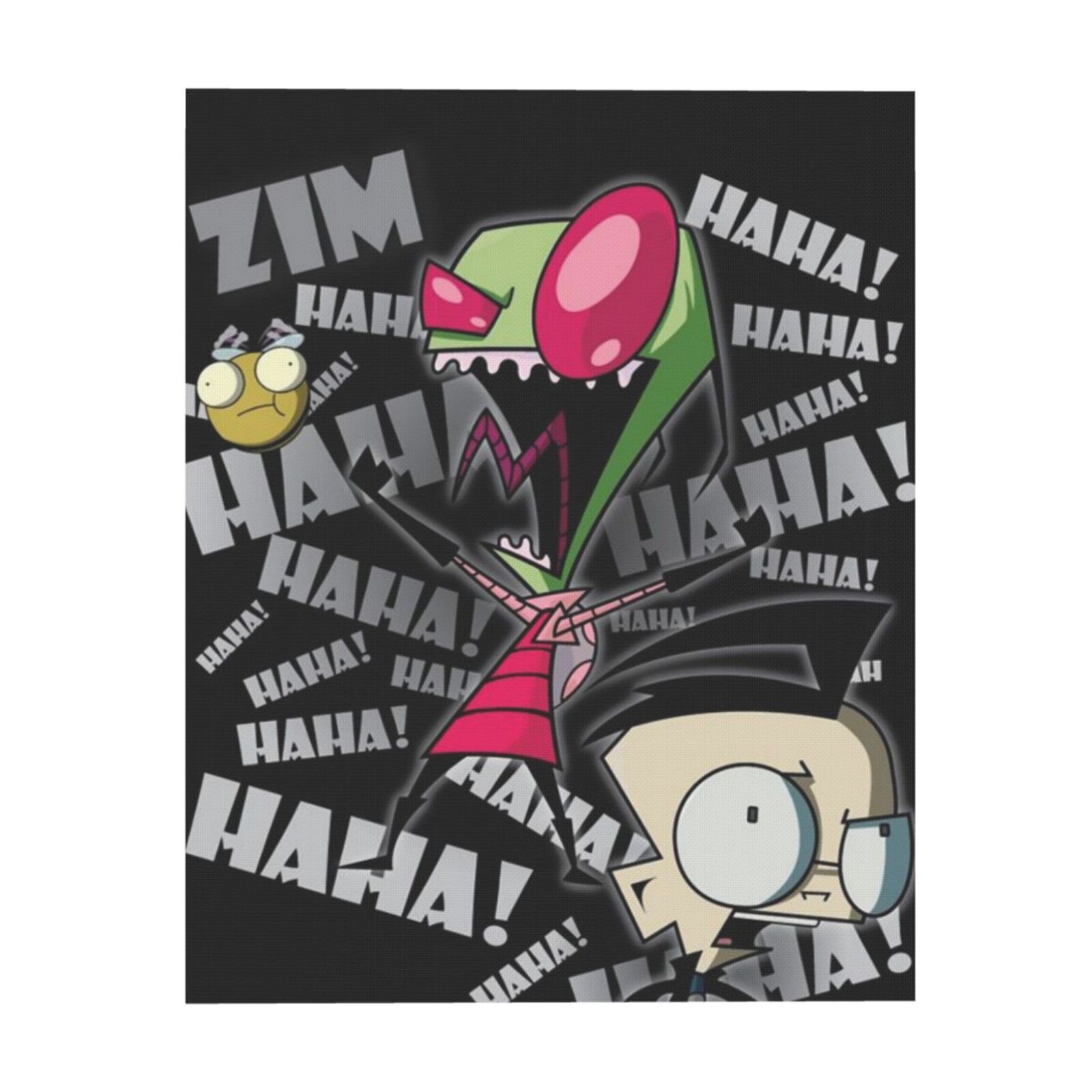 Invader Zim Animation Canvas Decorative Poster Art Picture Painting ...